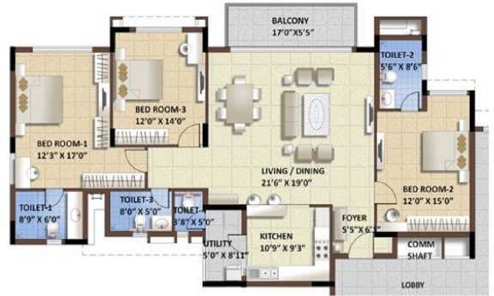 Buy Puravankara Purva Whitehall in Sarjapur Road Bangalore - Price ...